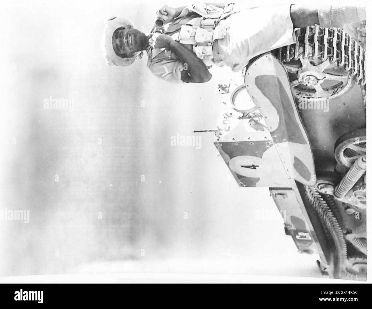 PHOTOGRAPHS OF AN INDIAN DIVISION IN THE WESTERN DESERT - Men of a Bren ...
