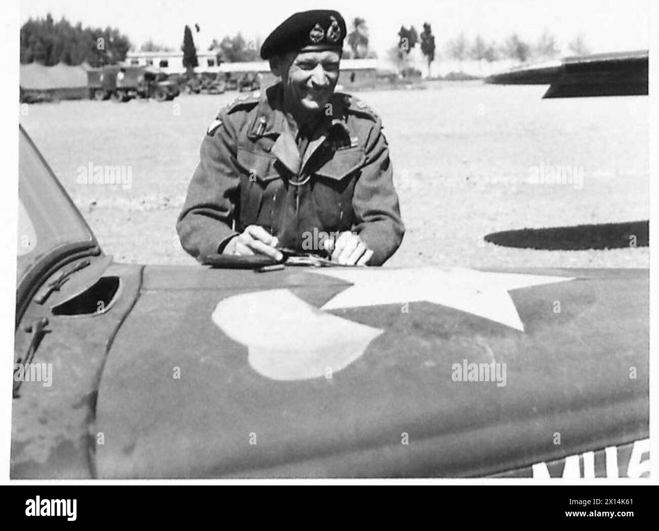ALLIED COMMANDERS CONFER WITH SUPREME C-IN-C - General Montgomery in ...