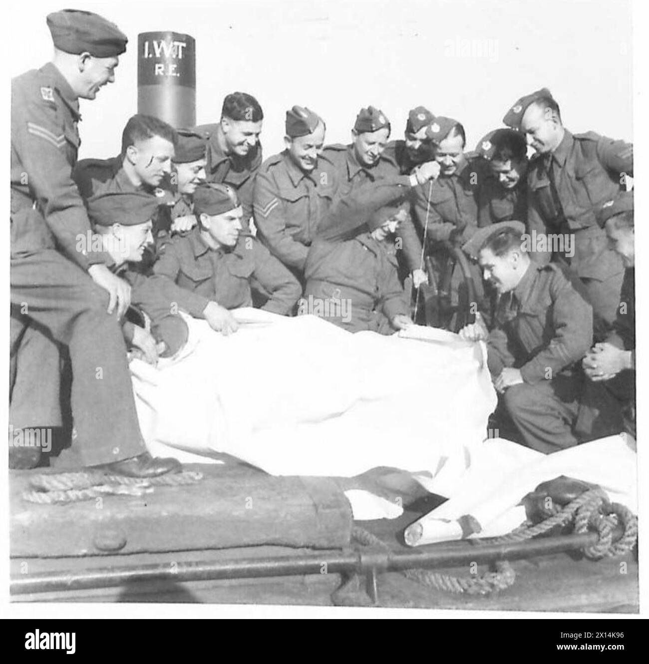 "JACK TAR ATKINS" - Instructor show the needle and palm technique in ...