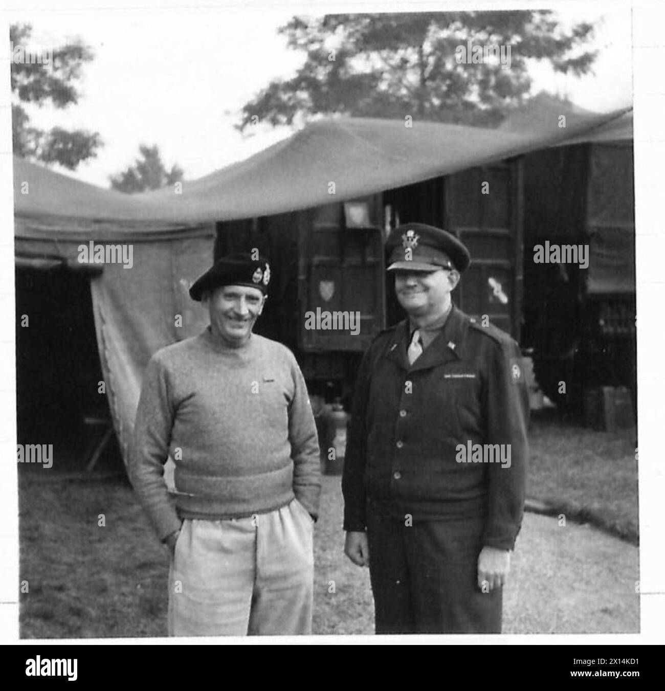 Mr. F.E. Bailey, President of the United Press of America, meets Field ...