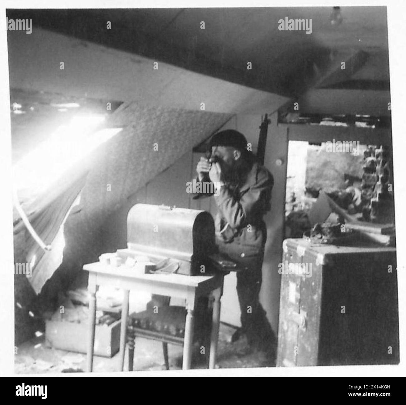 From forward artillery observation Cut Out Stock Images & Pictures - Alamy