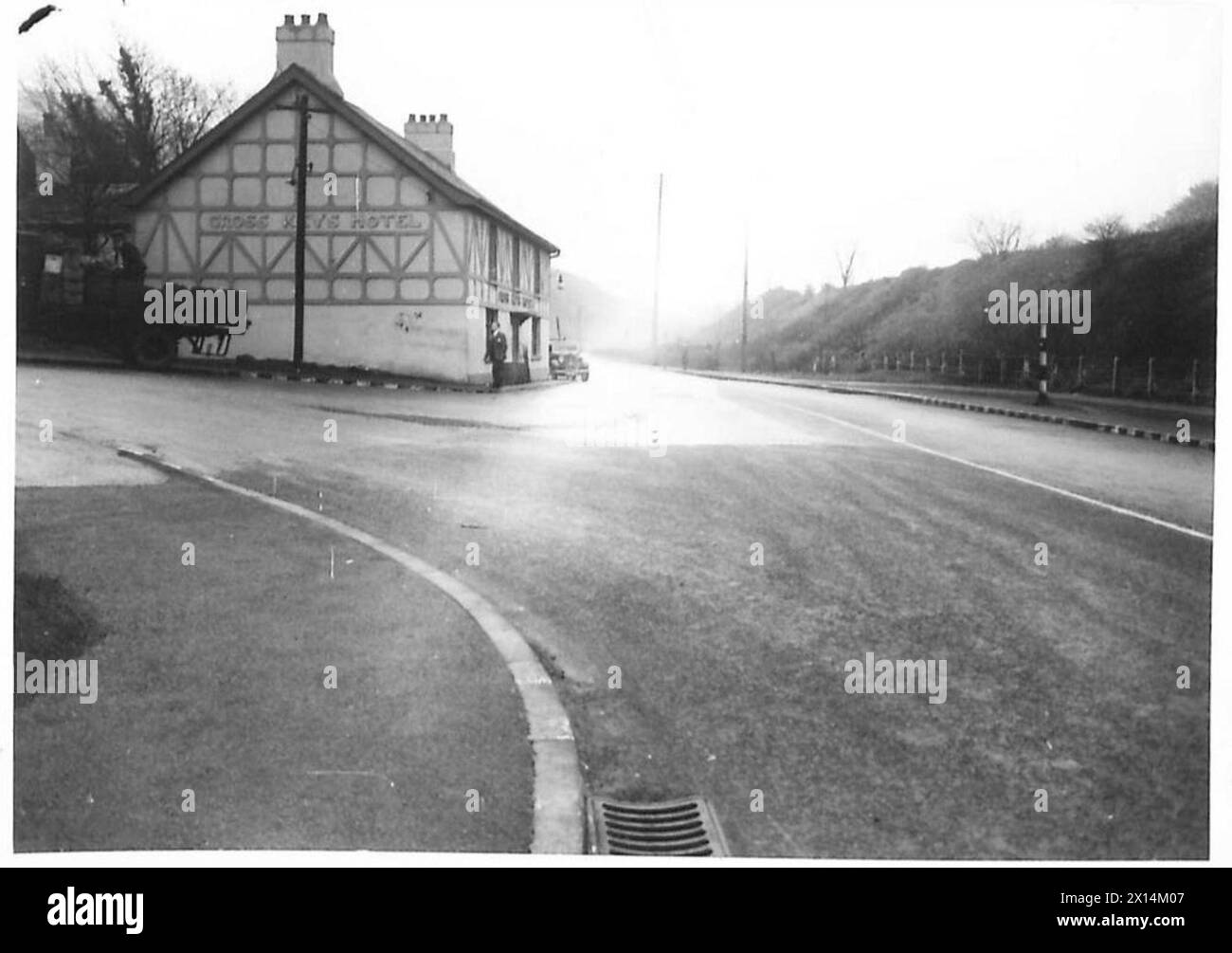 CAMOUFLAGE - Shots of the "STOP" lines in South Wales in area of ...