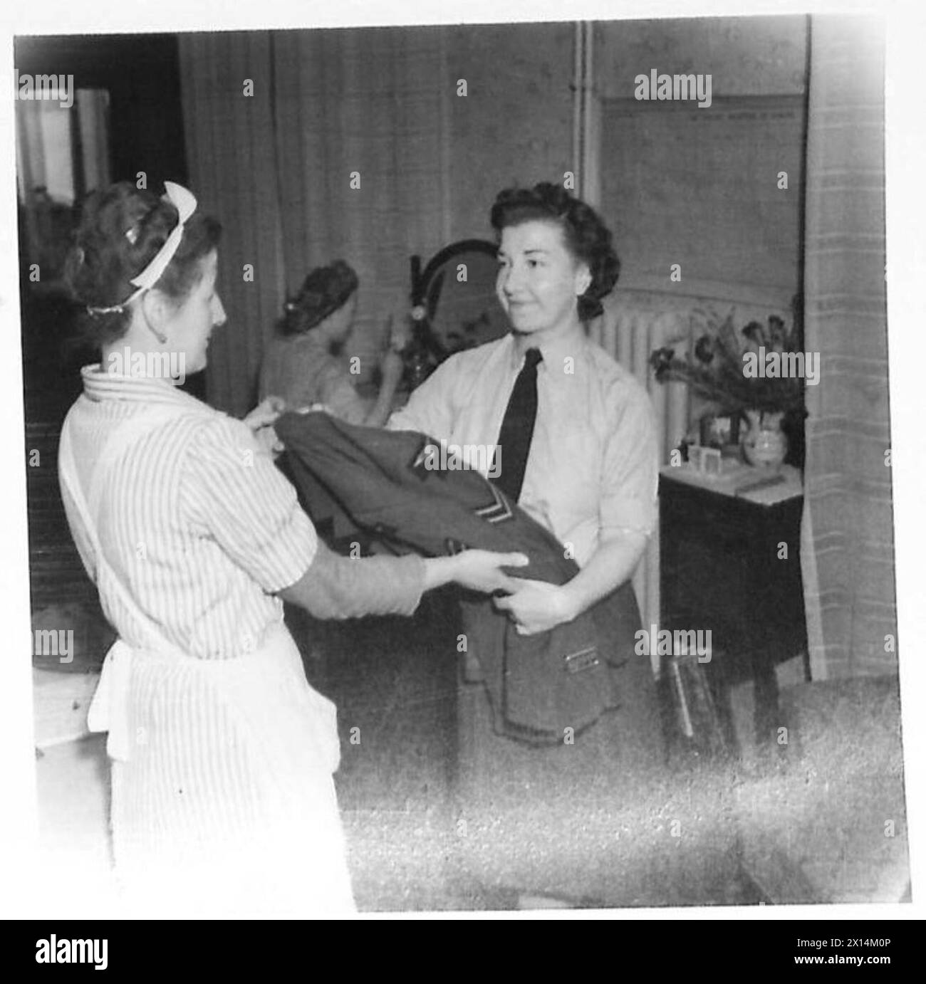 Hands at the jacket Black and White Stock Photos & Images - Alamy