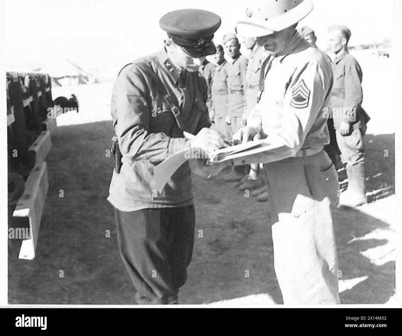 American military mission Black and White Stock Photos & Images - Alamy