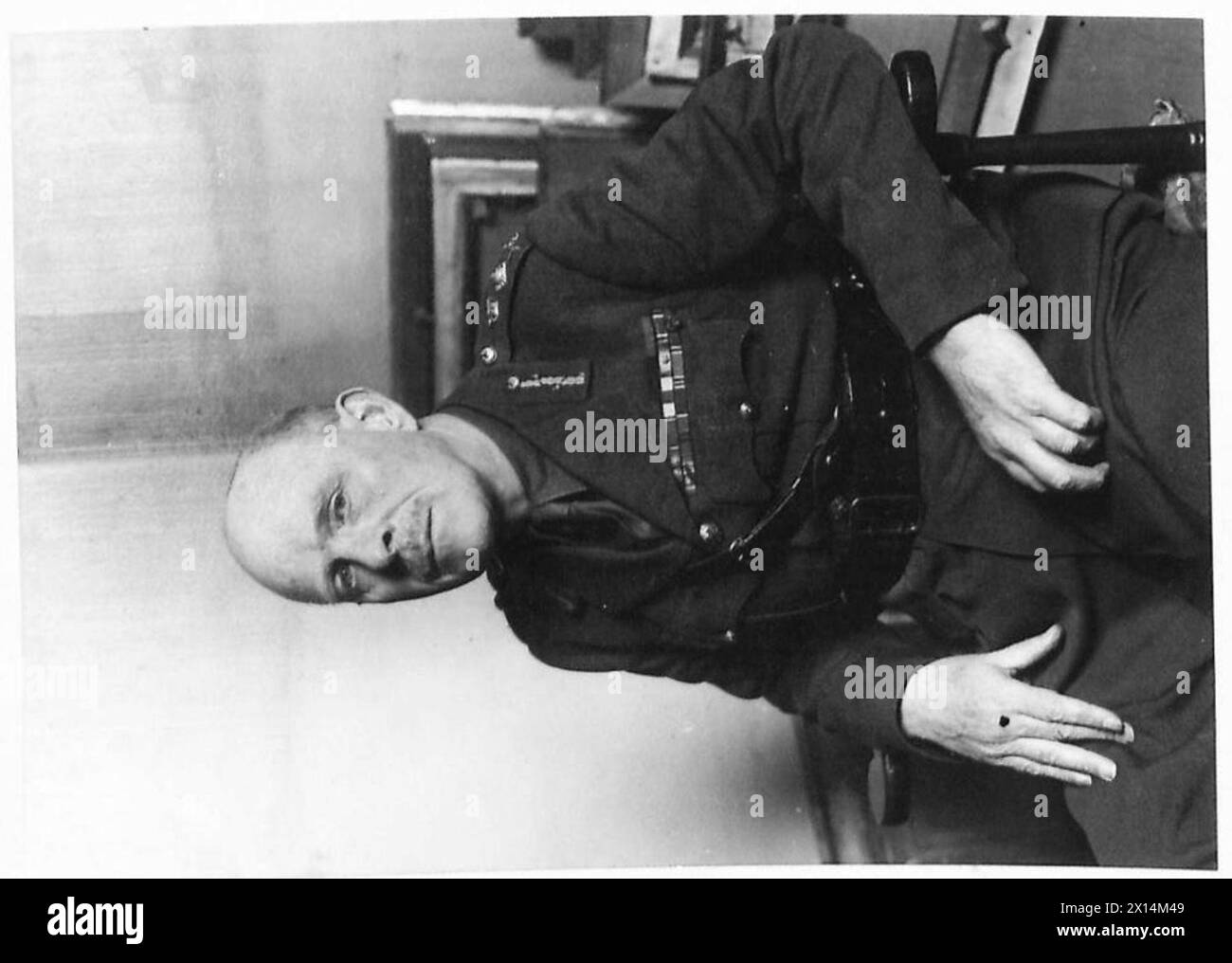 Portraits of Lord Gort, senior British Army officer, captured on glass ...