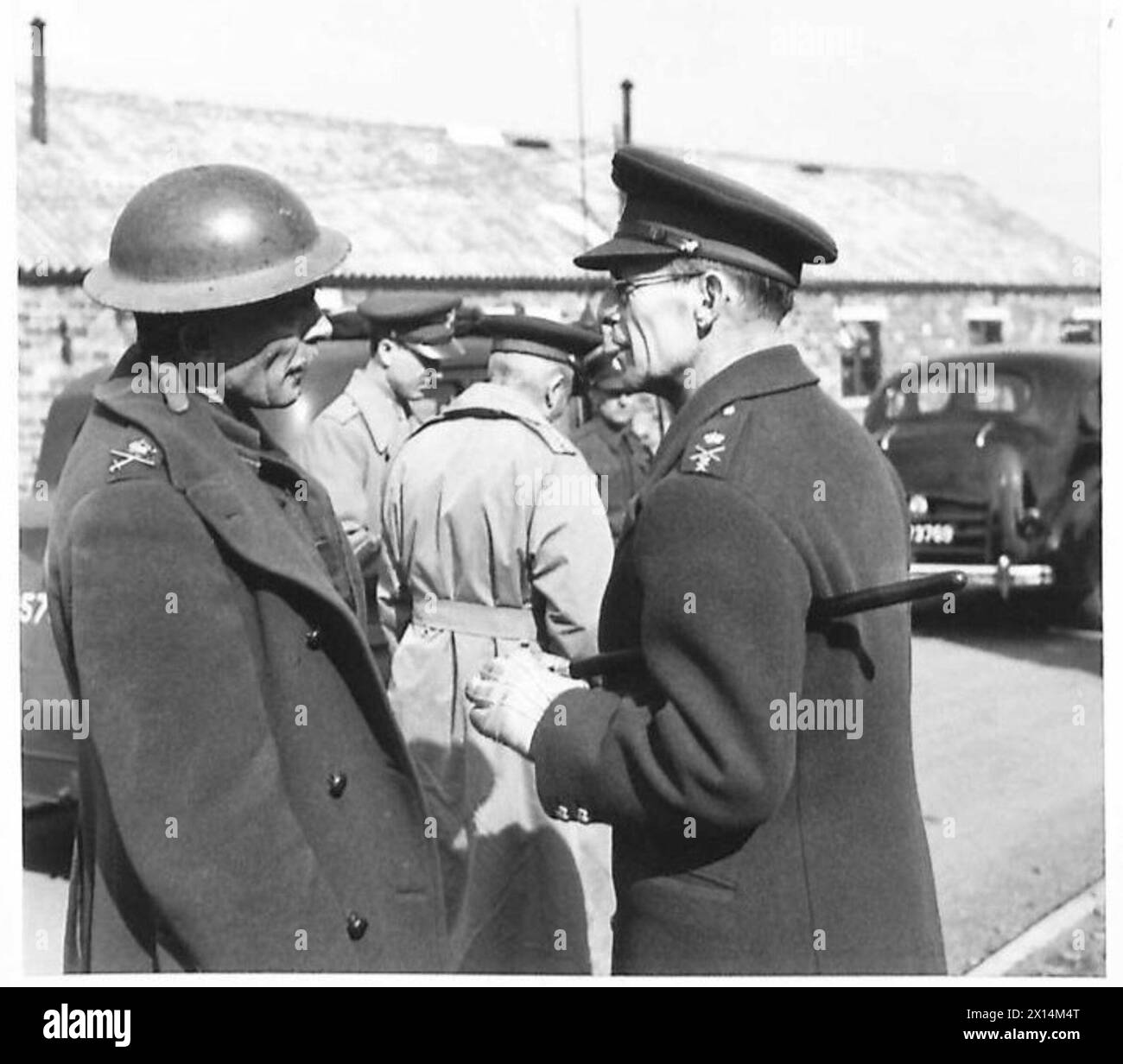 SPARTAN EXERCISE - Left to right : Lt. Gen. McNaughton, GOC in C ...