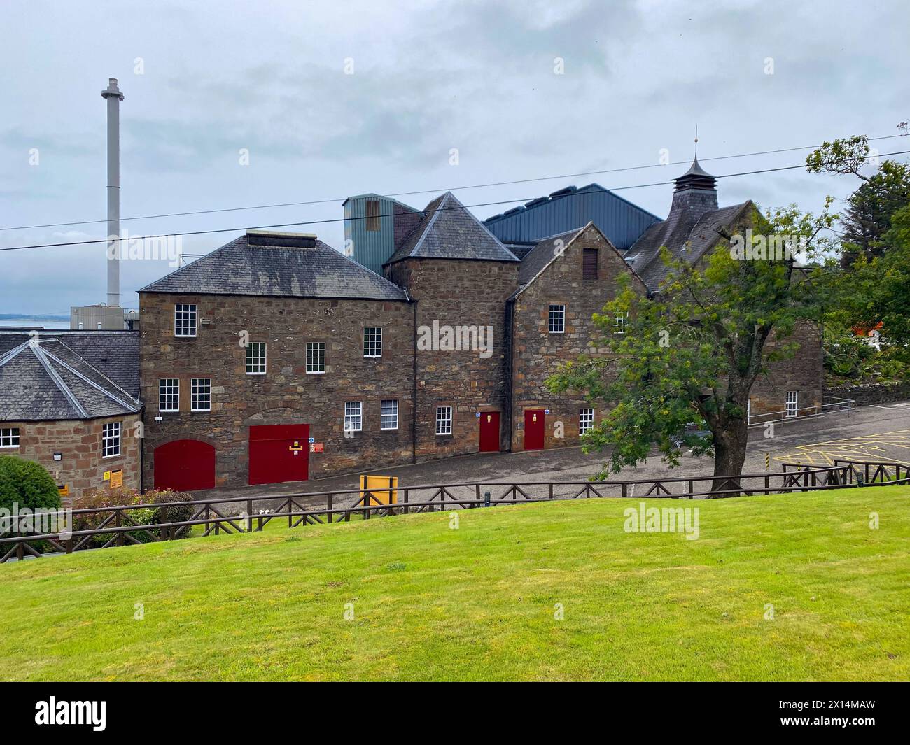 Tain,Scotland Keith,Scotland - August 15,2022:- Glenmorangie distillery ...