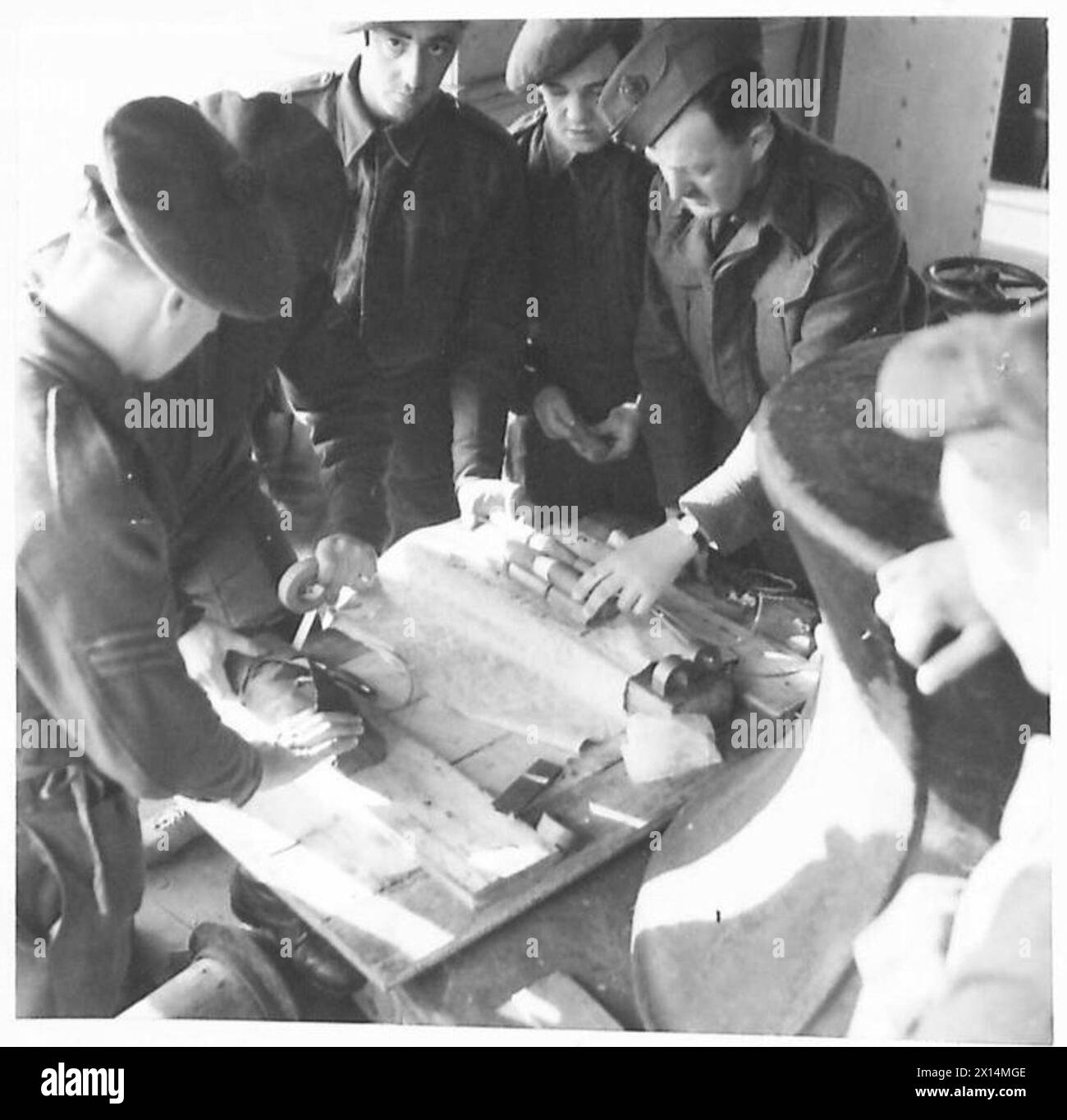 Demolition operation Cut Out Stock Images & Pictures - Alamy