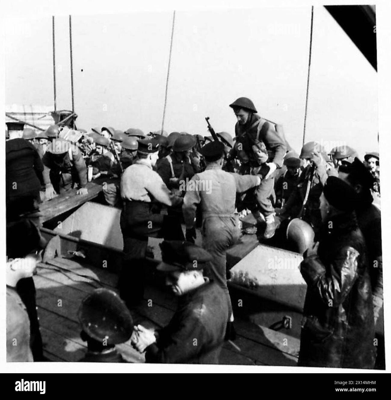 Preliminary exercises in Section A involve hoisting a Marine Landing ...