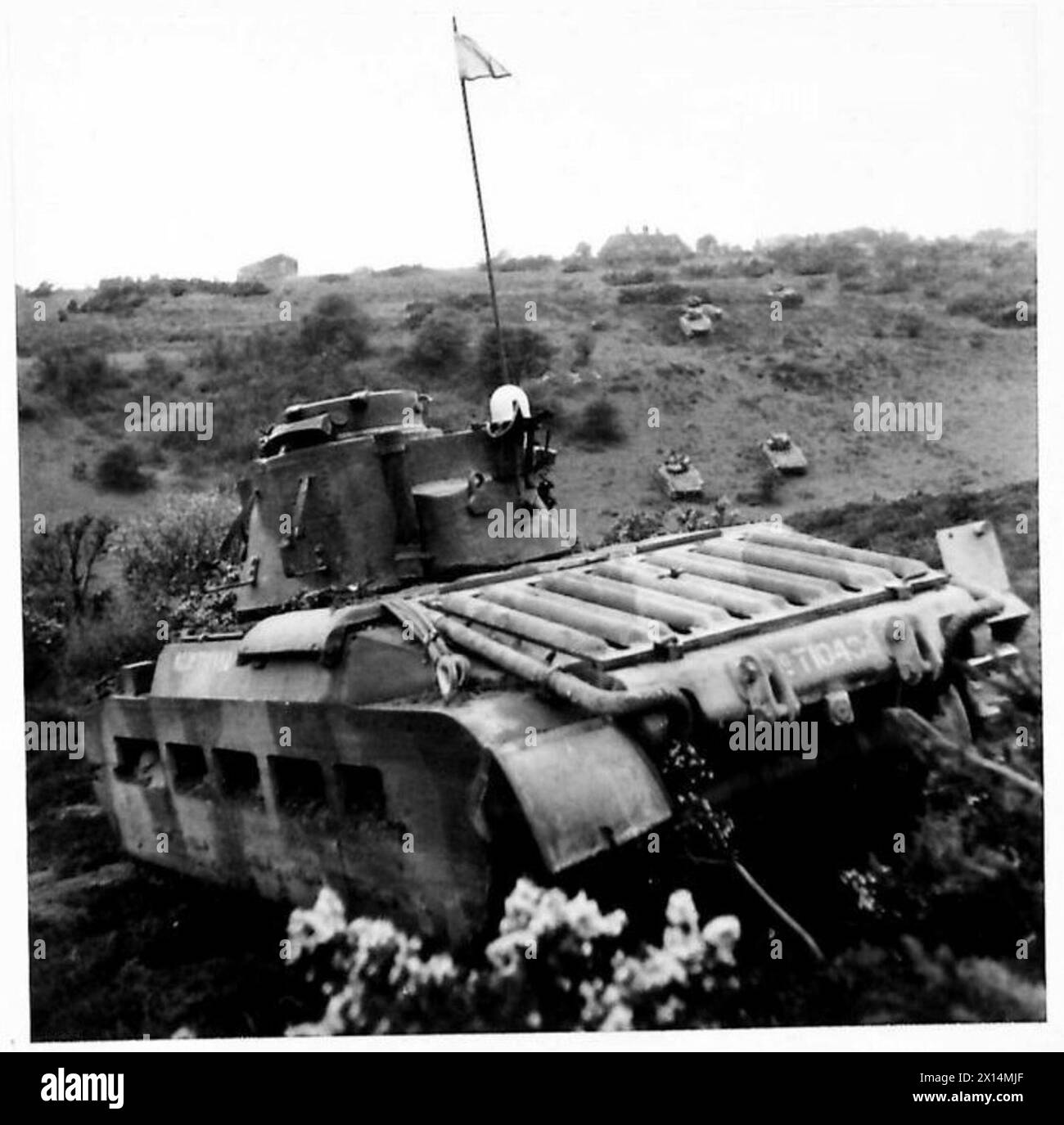 TANKS IN TRAINING - Tanks taking part in the exercise , British Army ...