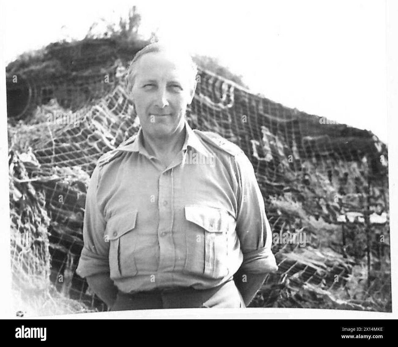 A WEEK WITH THE FIRST ARMY COMMANDER - Portrait of General Anderson ...