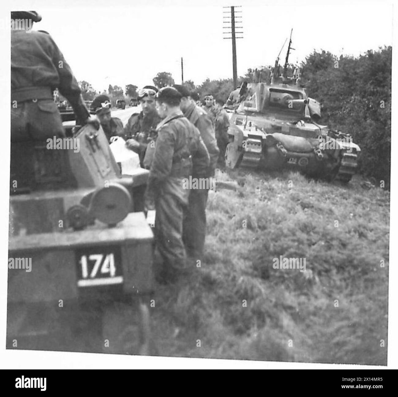 BUMPER EXERCISE - A Recce car brings back a report and the information ...