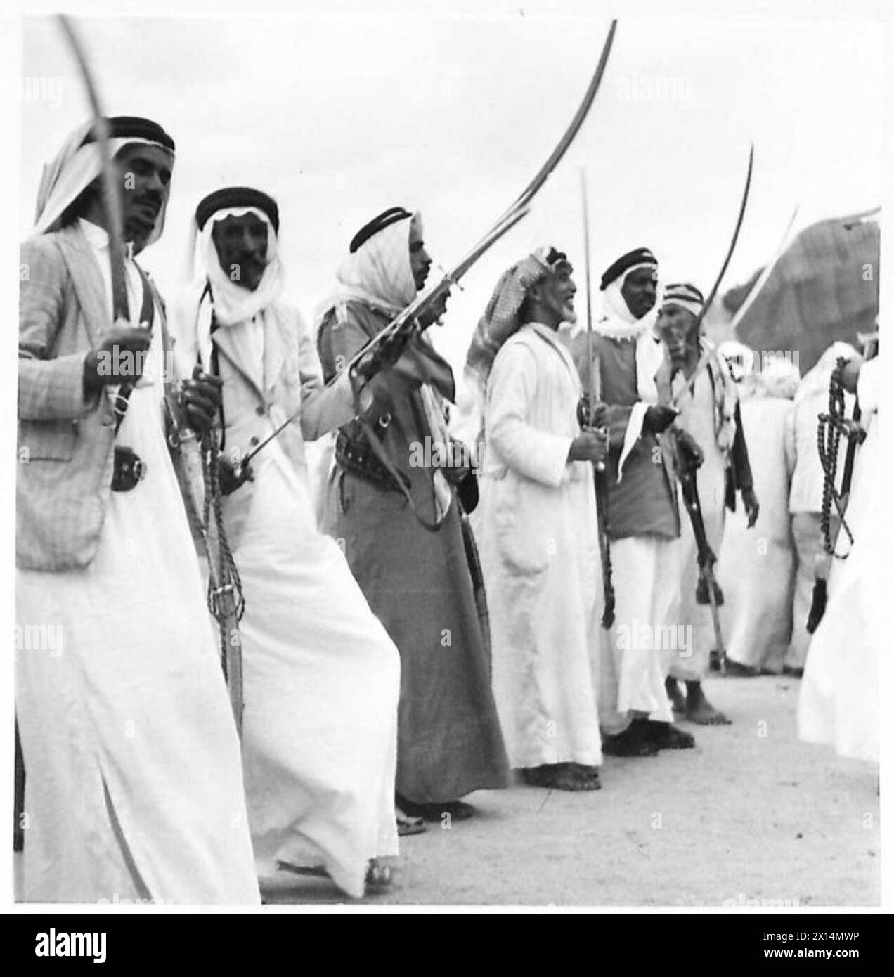 K.C.S.I. FOR ARAB SHEIK - More shots taken during the celebrations ...