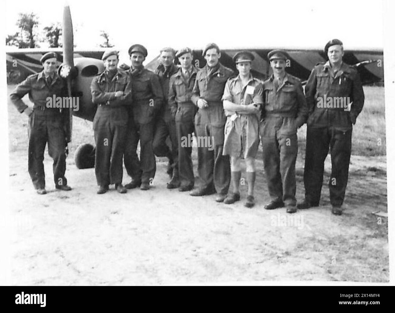 AIR OBSERVATION FOR THE ARTILLERY - The RA pilots of the Squadron ...