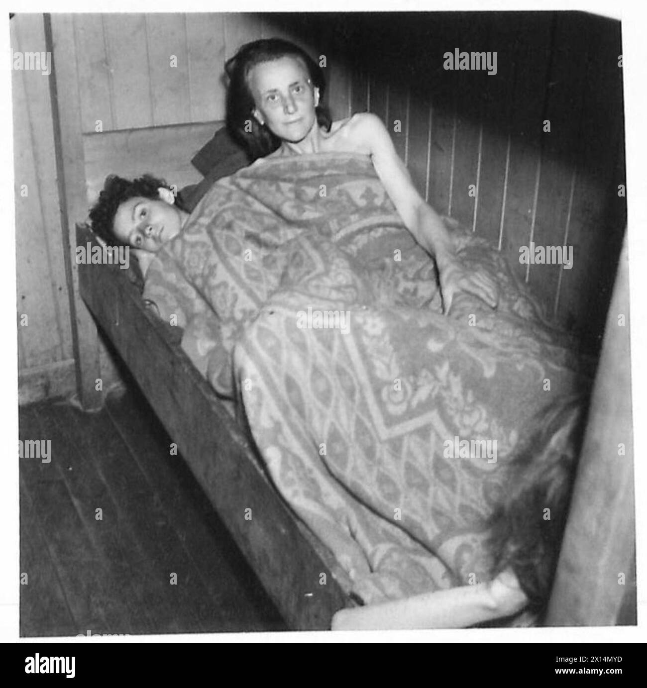 BELSEN CAMP - Pictures taken inside the typhus hospital which is now ...