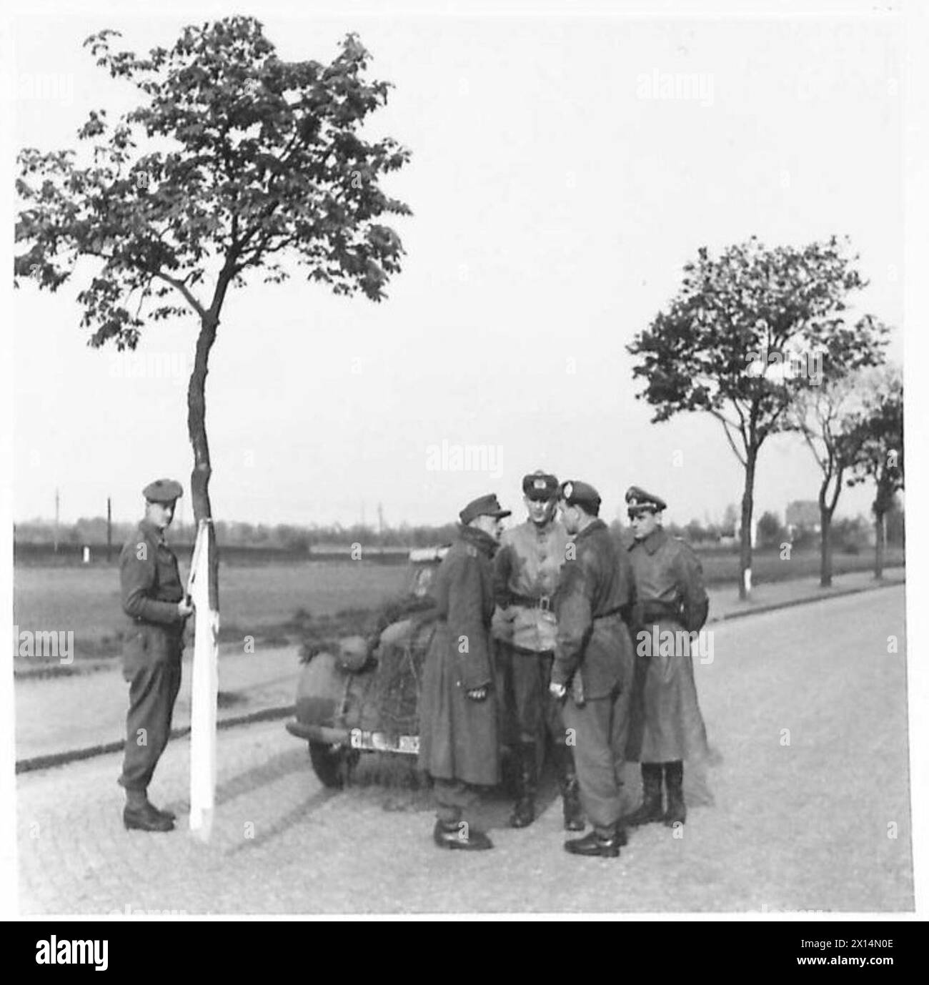 GERMANS SEEK FOR HAMBURG PEACE - Lieutenant Colonel Russel-Morgan ...