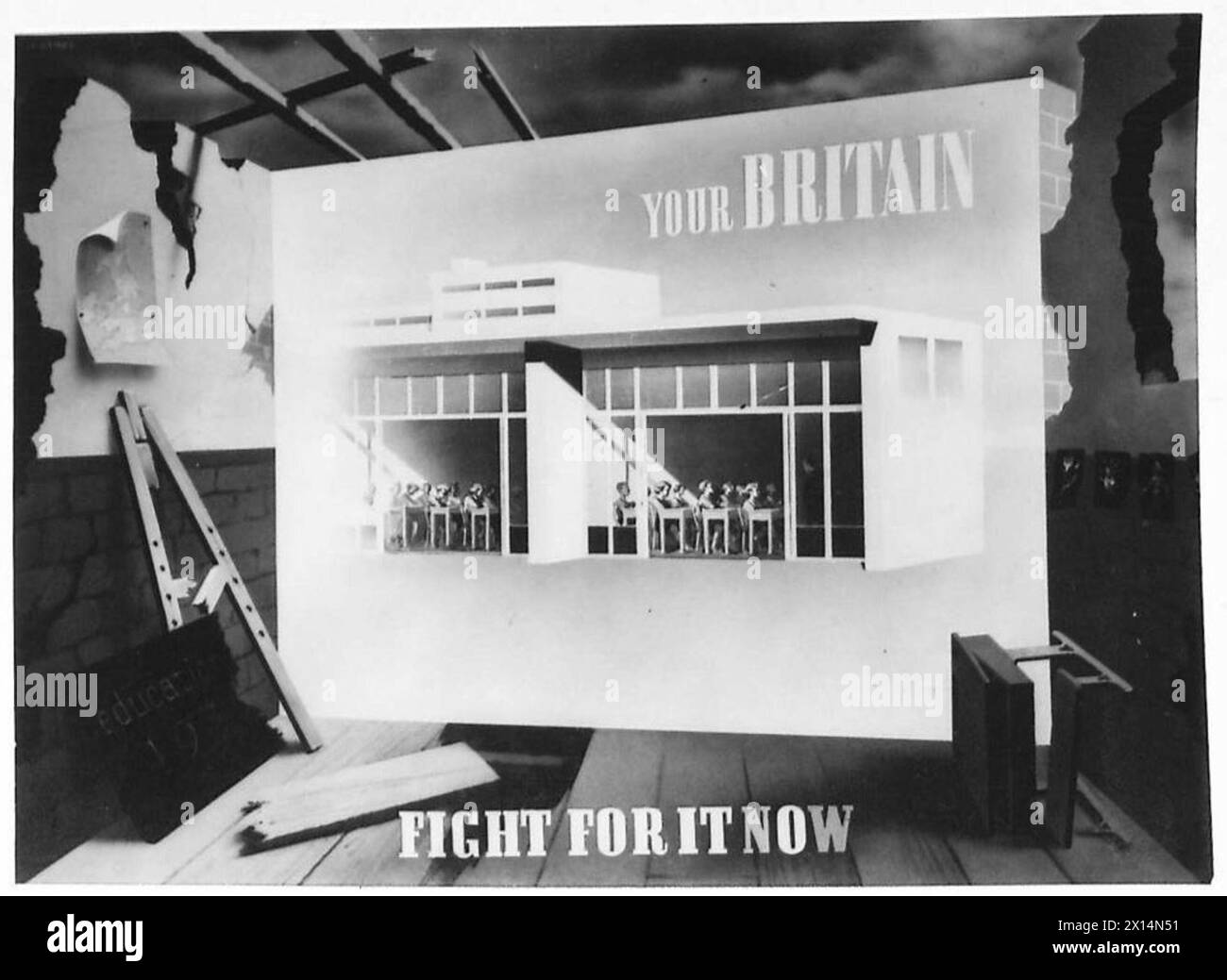 Lieutenant Games posts a motivational poster titled 'Your Britain Fight ...