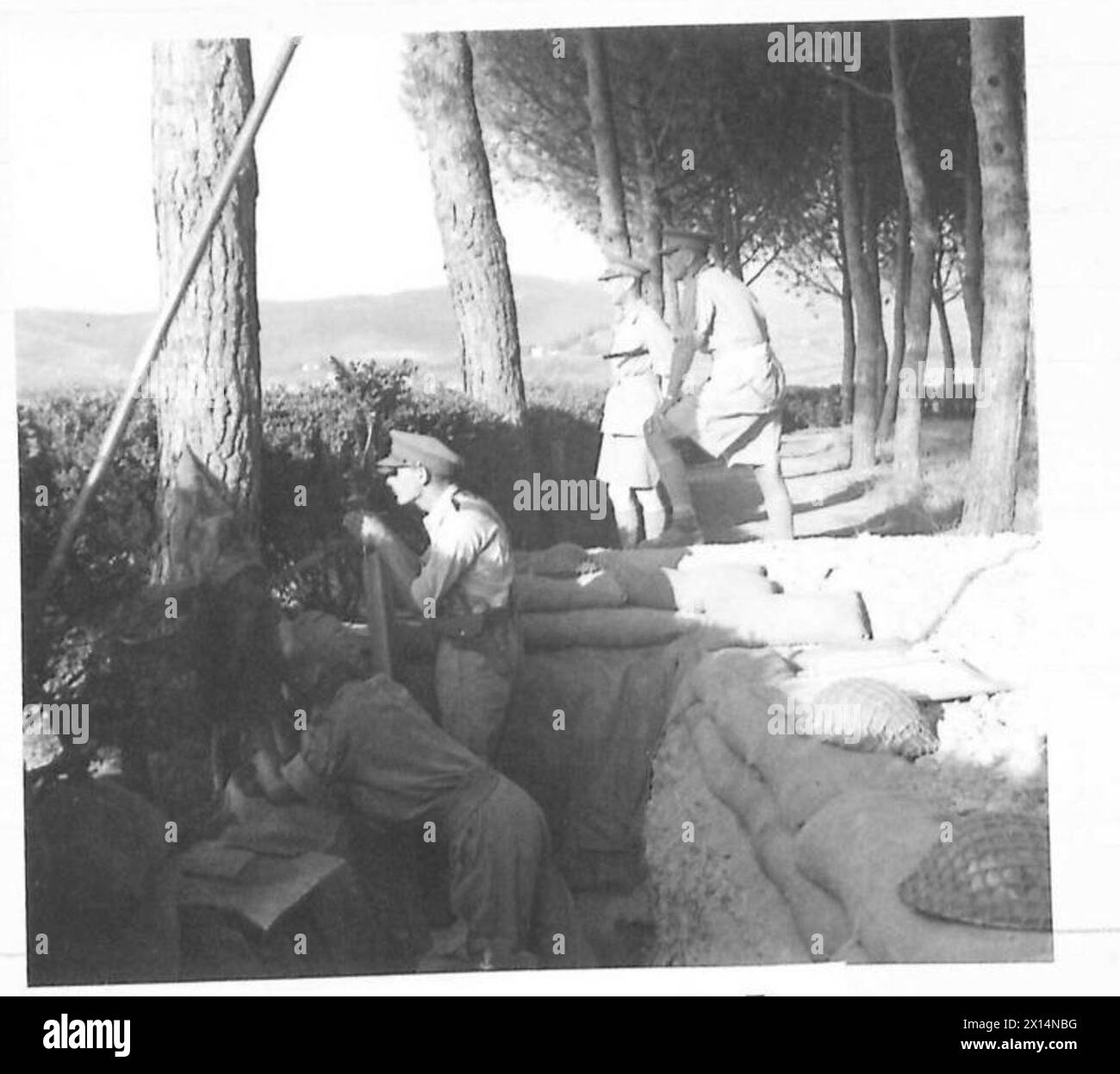 German artillery observation post Cut Out Stock Images & Pictures - Alamy