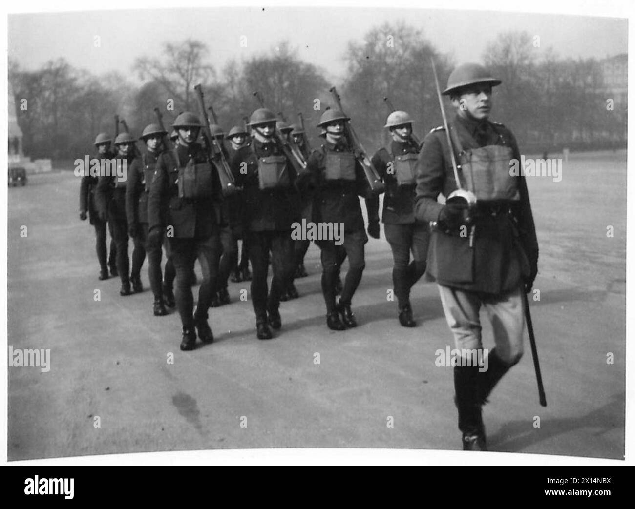 Guard changing procedure Black and White Stock Photos & Images - Alamy