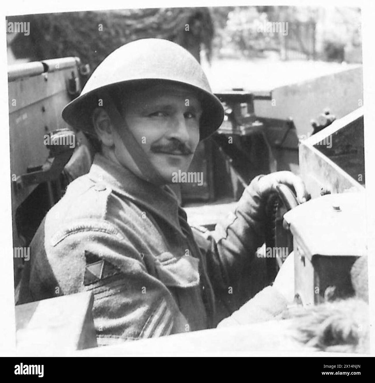 Sergeant Gray of the Mortar Platoon, Royal Warwickshire Regiment ...