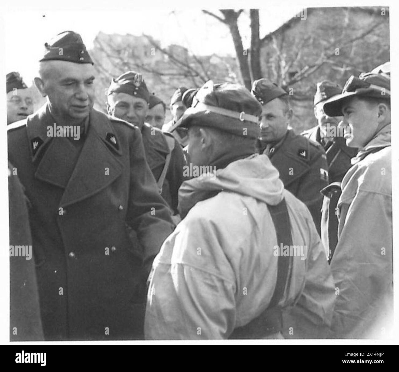 Polish generals and officers including Bolesław Duch, Walenty Peszek ...