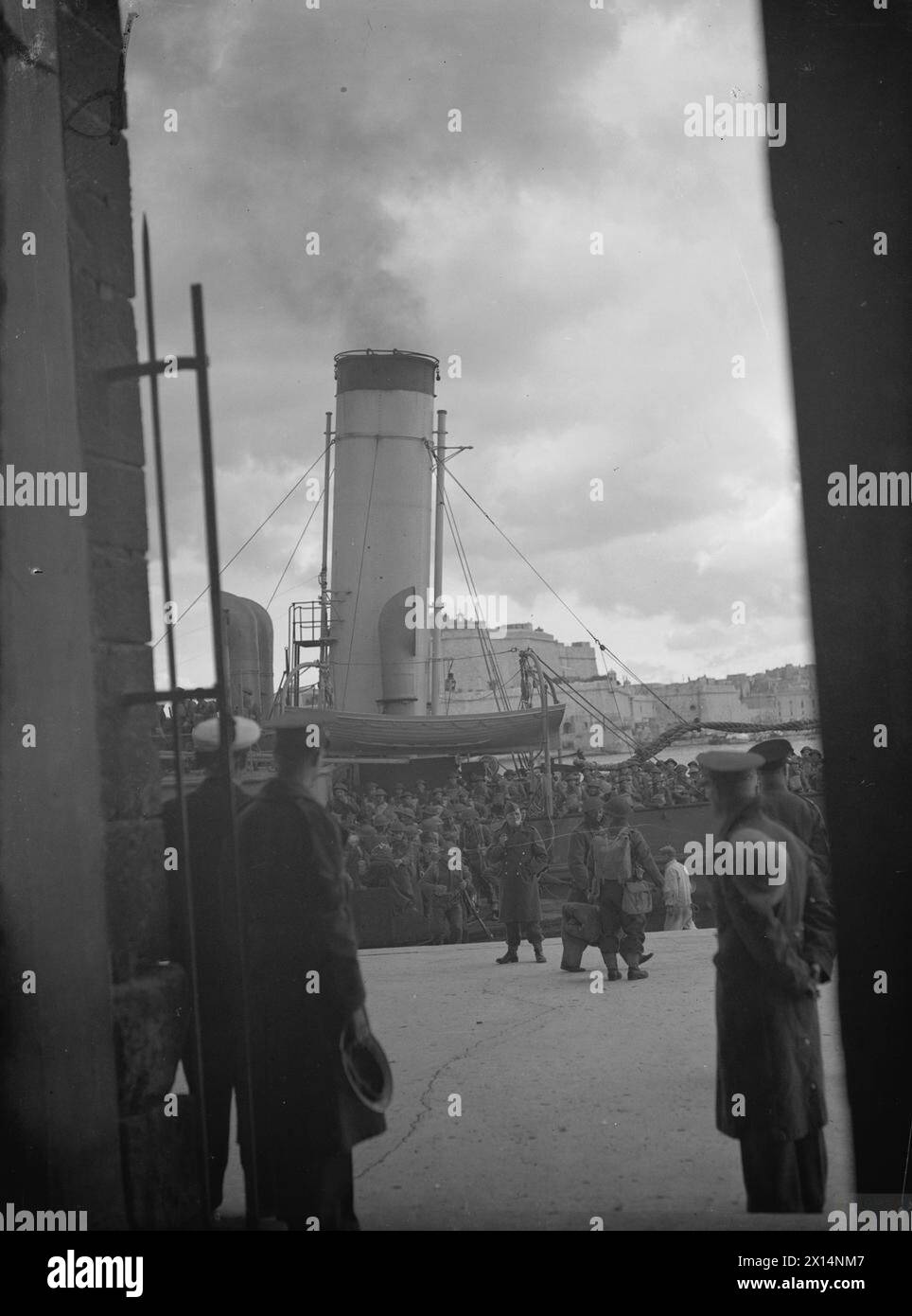 On 27 January 1942, the supply ship SS Breconshire, escorted by ...