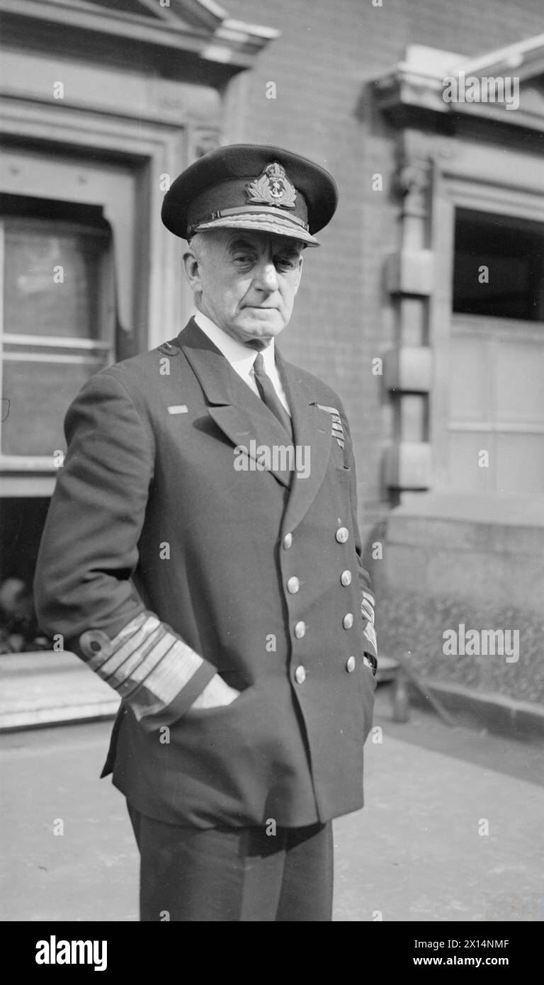 THE LATE ADMIRAL OF THE FLEET, FIRST SEA LORD, SIR ALFRED DUDLEY ...