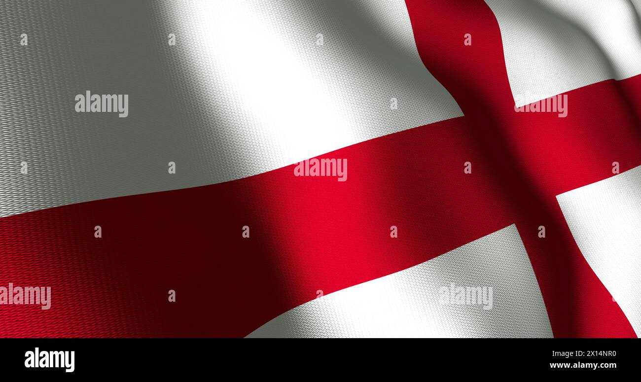 Image of waving flag of england Stock Photo - Alamy