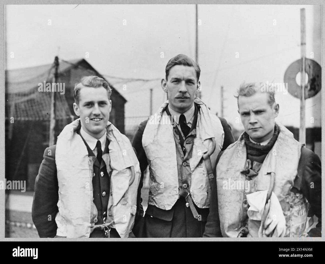 Photograph showing RAF personnel, aircraft, and operations in Britain ...