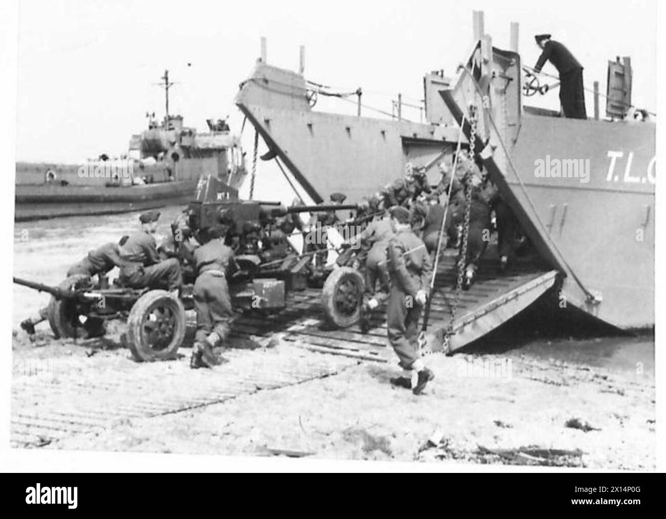 Landing craft tank wwii Cut Out Stock Images & Pictures - Alamy