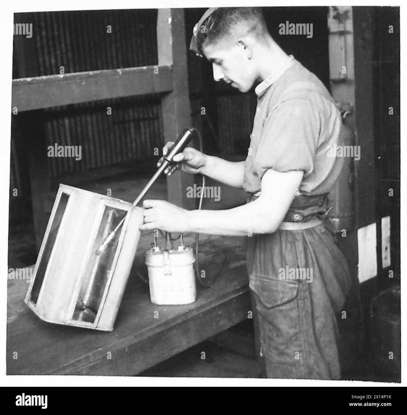 Filling lamp Cut Out Stock Images & Pictures - Alamy