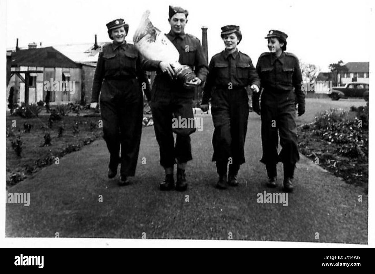 Gunner Tom Cook, formerly a carpenter from Waltham Abbey, Essex ...