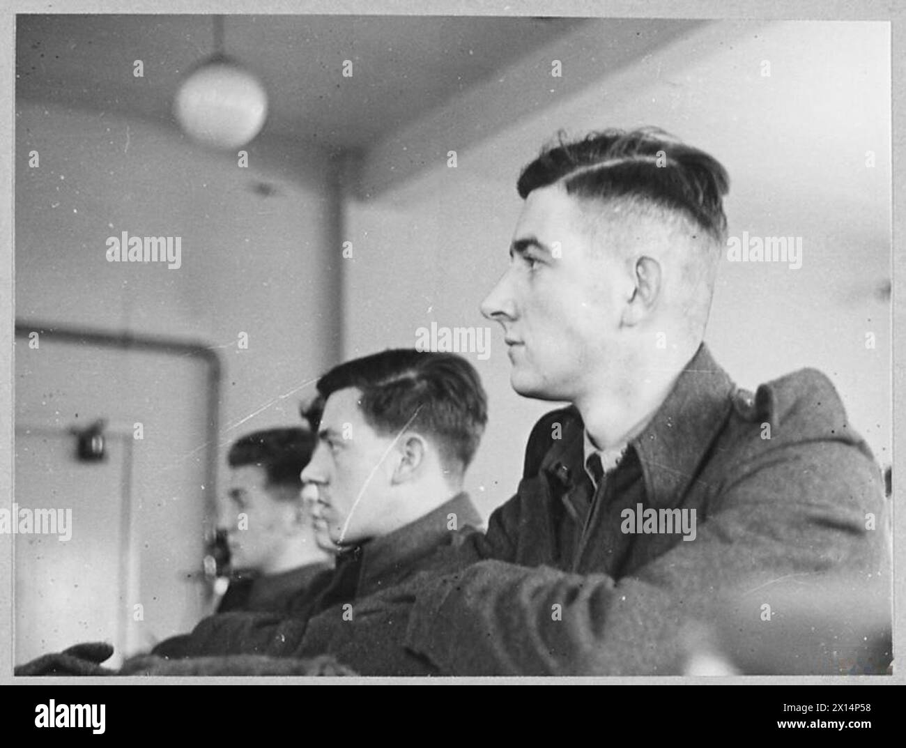 R.A.F. PILOT PUPILS TAKE THEIR FIRST STEPS AT ANELEMENTARY FLYING ...