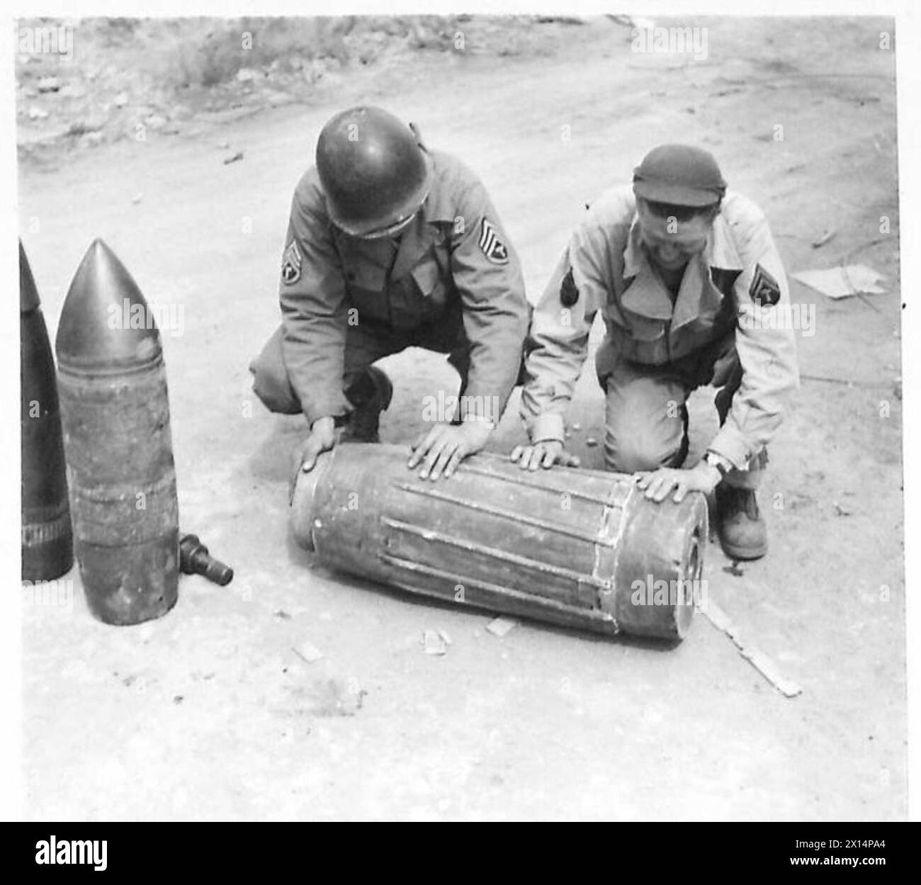 FIFTH ARMY : ANZIO BRIDGEHEAD COMPARISON IN GERMAN SHELLS - It takes ...