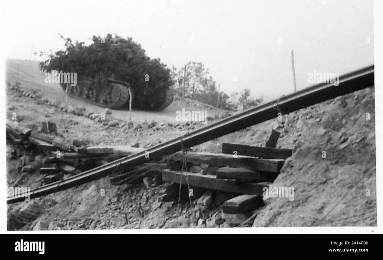 ITALY : EIGHTH ARMYALLIES OPEN THE ATTACK ON THE GUSTAV LINE - Sherman ...