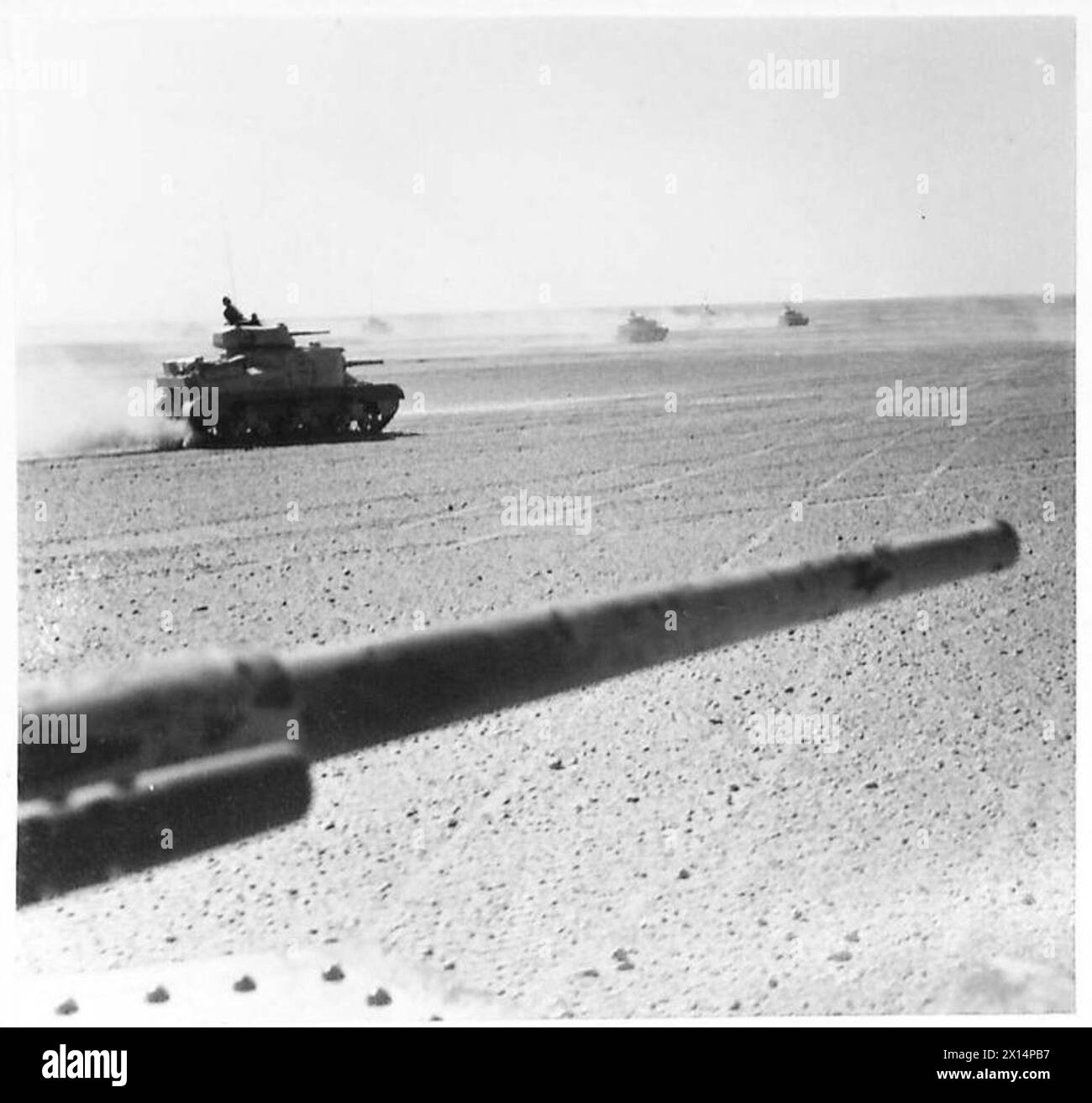 Battle tank formation Cut Out Stock Images & Pictures - Alamy