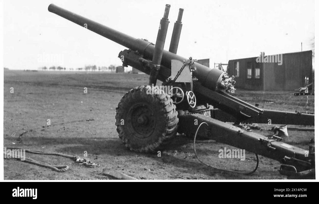 British 5 5 inch artillery gun hi-res stock photography and images - Alamy