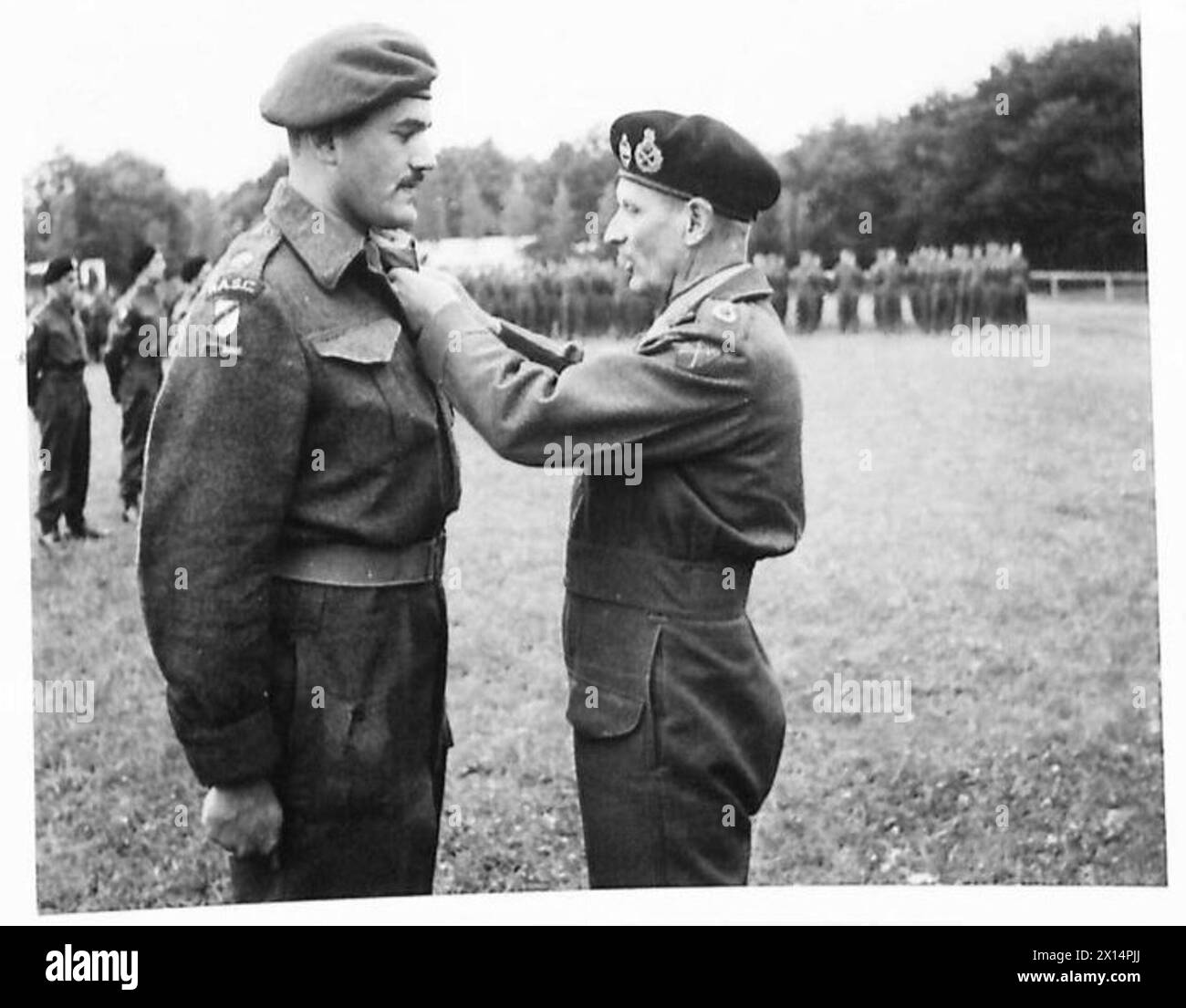 Major H.E. Shaw of 229 Company, Royal Army Service Corps, 6th Guards ...