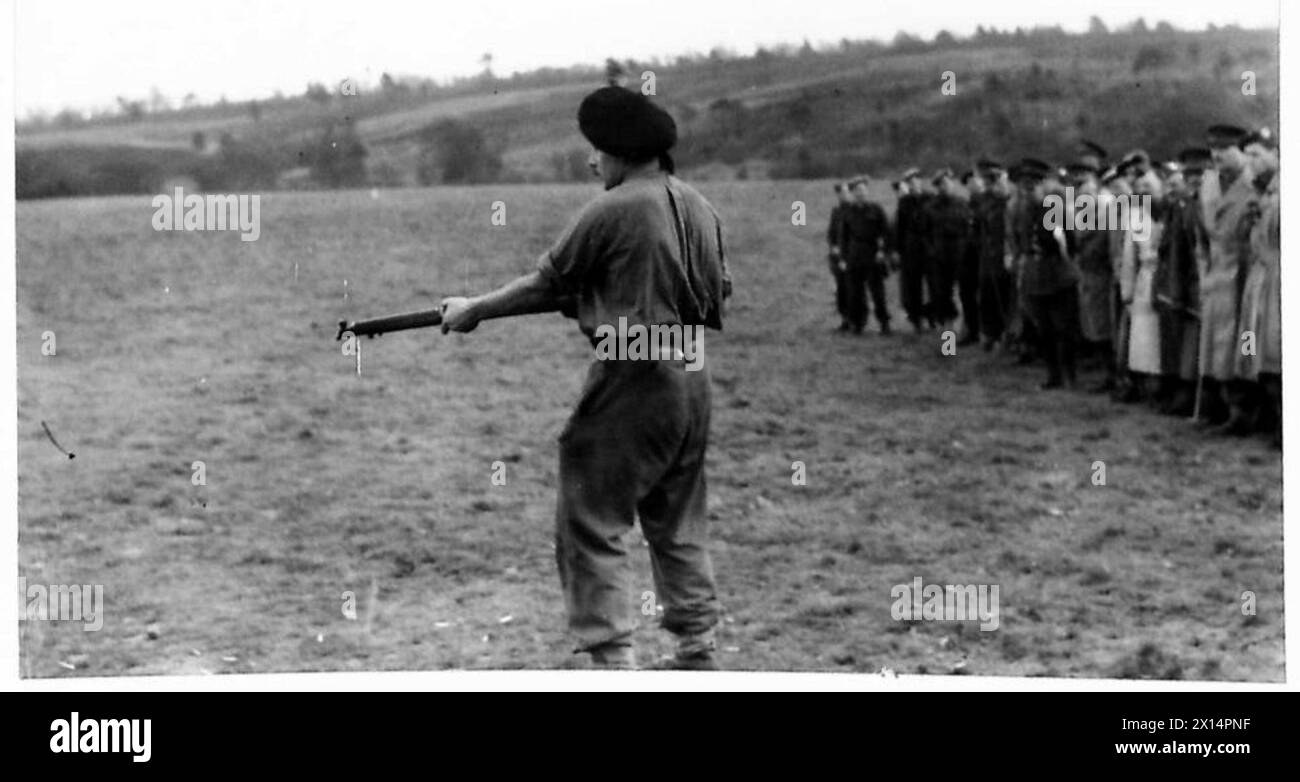 Military firing drill Black and White Stock Photos & Images - Alamy