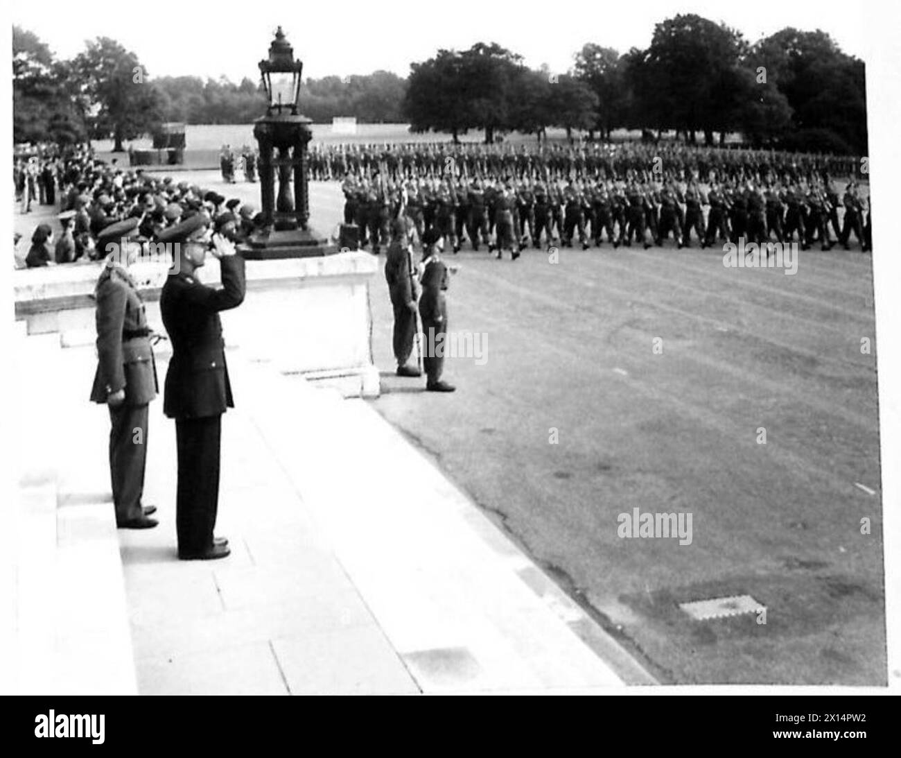 LT.GEN. JACOB DEVERS TAKES THE SALUTE AT PASSING OUT PARADE - Lt.Gen. J ...
