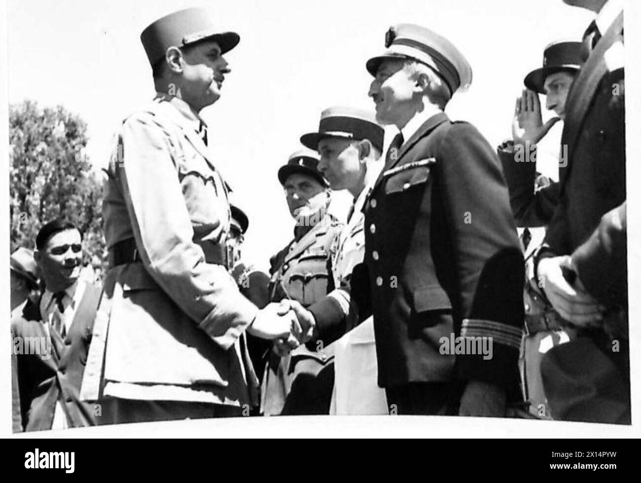 French air force officer Black and White Stock Photos & Images - Alamy