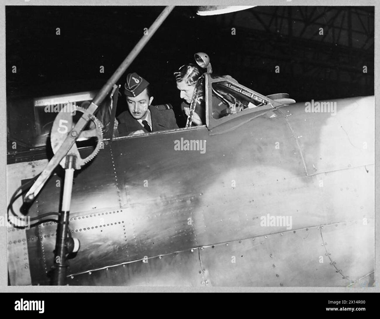 REGENT OF IRAQ VISITS AN R.A.F. FIGHTER STATION - For introduction see ...