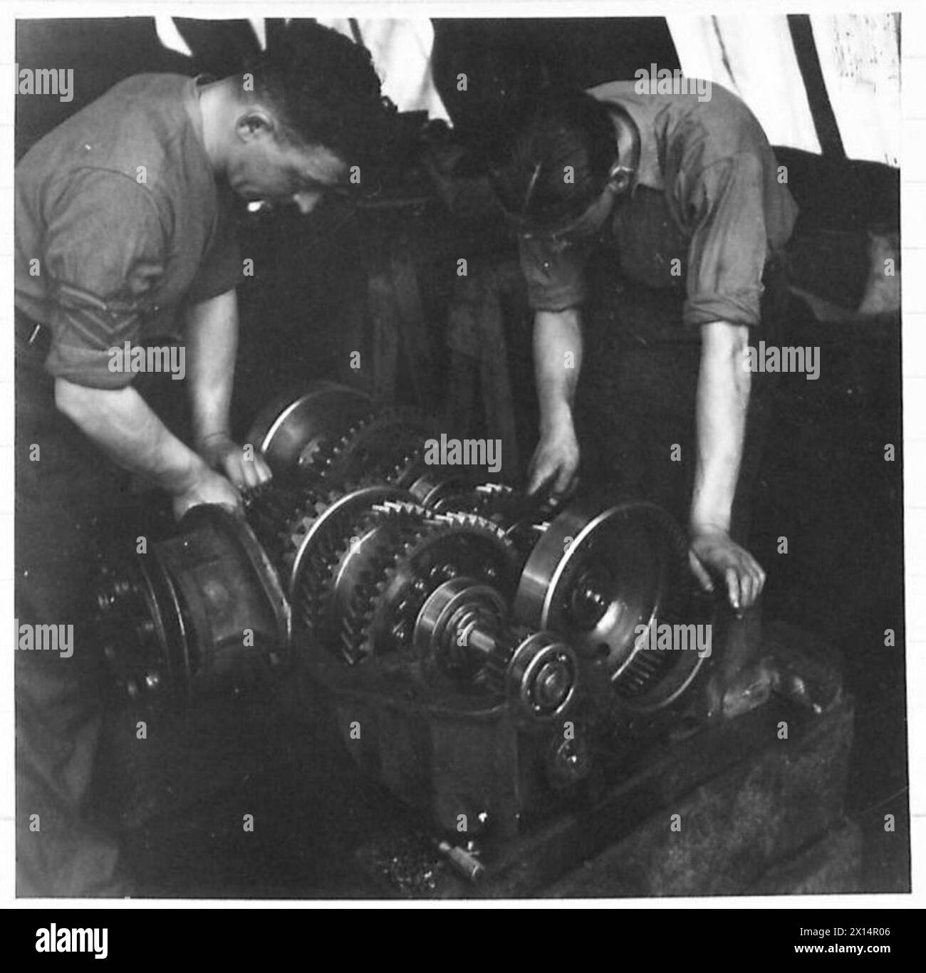 TANK RECOVERY AND REPAIR - A vital part of the tank mechanism. Fitters ...