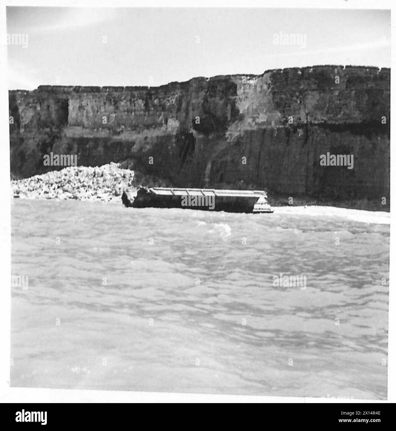 THE CONSTRUCTION OF A FLOATING PORT AT ARROMANCHES, NORMANDY ...