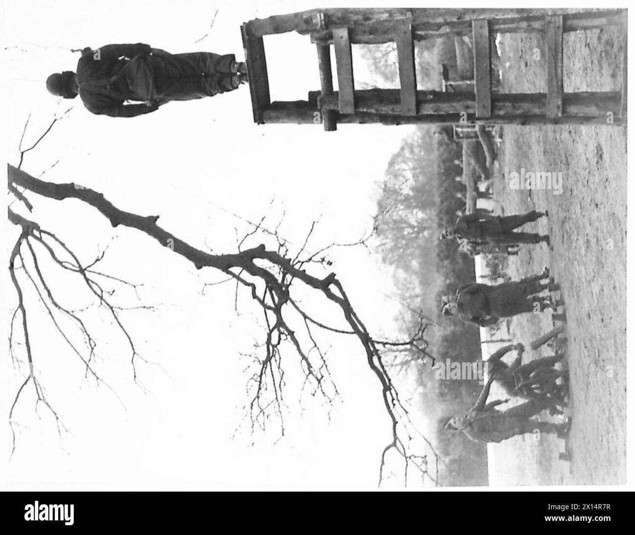 A trainee paratrooper of the 1st Polish Independent Parachute Brigade ...