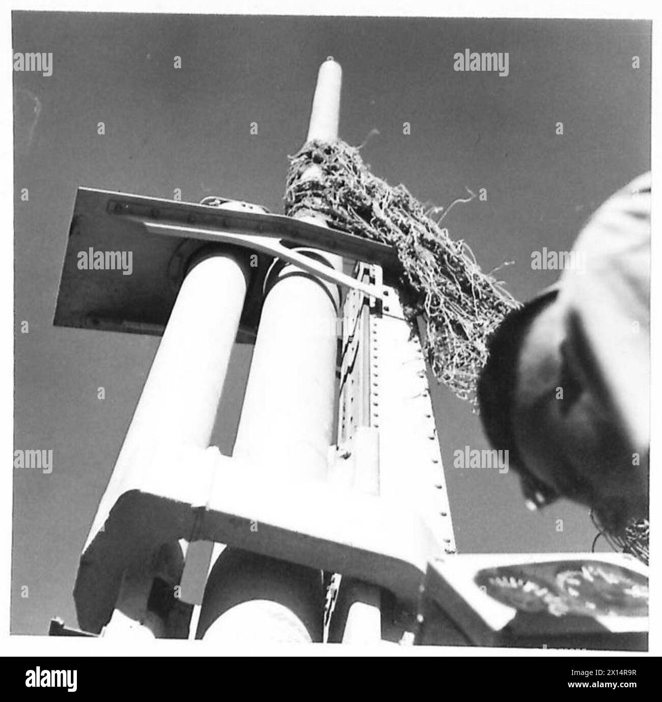 Captured enemy machine gun Cut Out Stock Images & Pictures - Alamy