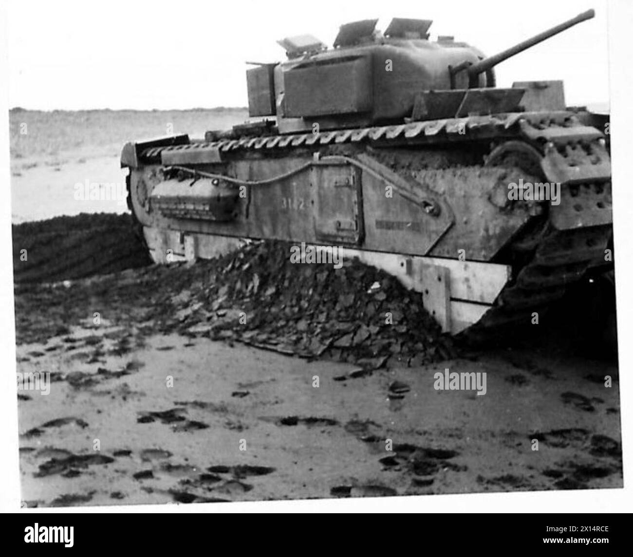 Tank personnel british army Black and White Stock Photos & Images - Alamy