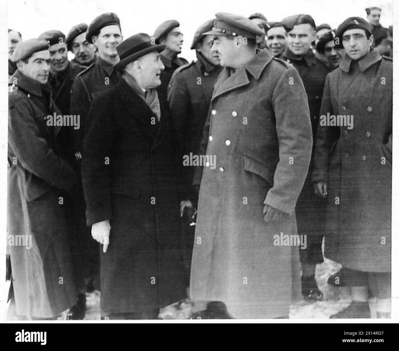 FIFTH ARMY : BRITISH M.Ps TOUR ITALIAN FRONT - Mr. J.J. Lawson (Lab ...