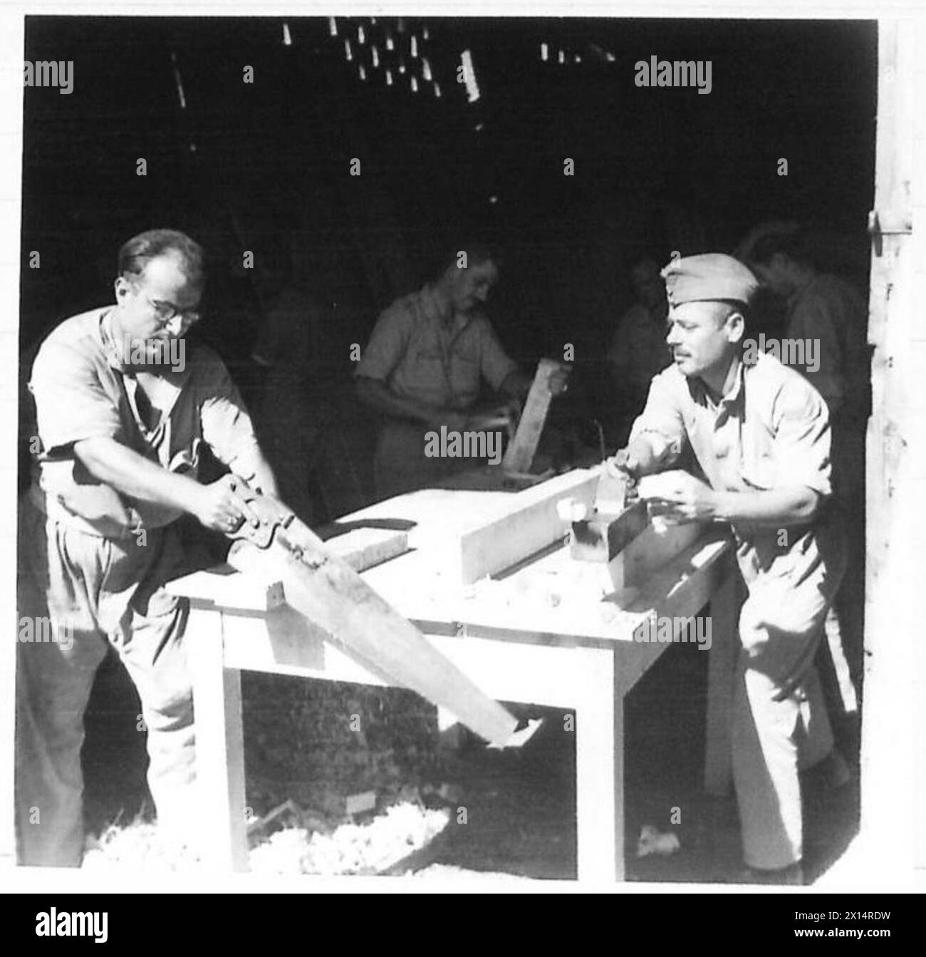 Army maintenance Black and White Stock Photos & Images - Alamy