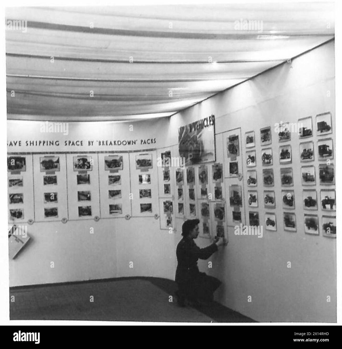 EQUIPMENT EXHIBITION AT ROYAL ORDNANCE DEPOT - Photographs also formed ...